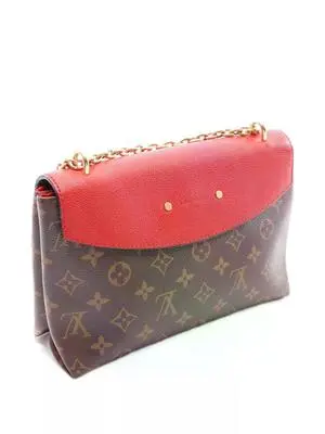 LOUIS VUITTON 2017 Sun Plasido Monogram Chain Shoulder Bag - Brown