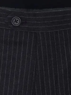 SUNFLOWER Pinstriped Straight-leg Wool-blend Tailored Trousers