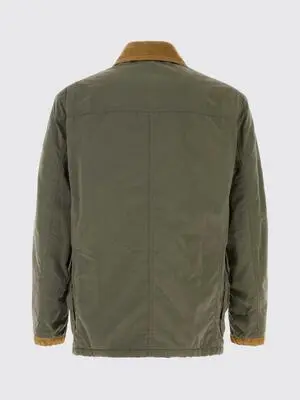 FAY Short Wool Parka With Iconic Toggles And Corduroy Collar