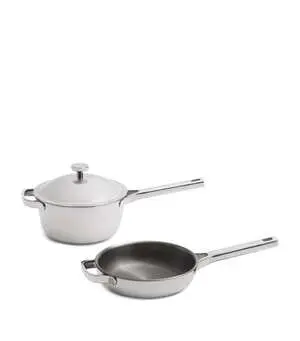 OUR PLACE Titanium Always Pan Pro Mini Cookware Duo - Silver