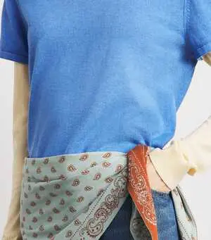 Guest In Residence Cotton-cashmere Layer T-shirt