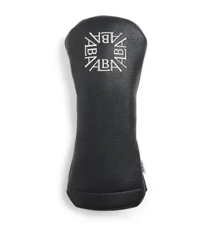 ALBA Leather Vintage Driver Headcover - Black