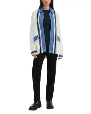 NVLT Layered Look Cardigan