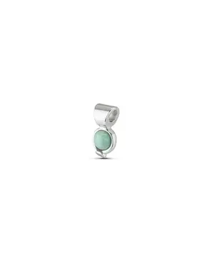 UNODE50 Sterling And Amazonite Stone Charm