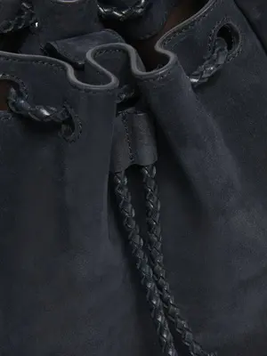 Proenza Schouler Small Suede Ruched Tote Bag