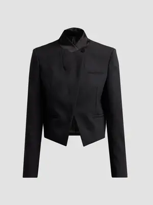 Tanya Taylor Julie Stretch-wool Blazer
