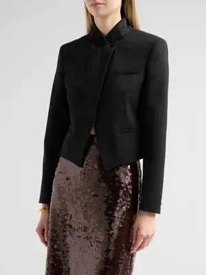 Tanya Taylor Julie Stretch-wool Blazer