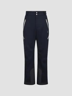Brunello Cucinelli Bonded Wool Flannel Mountain Trousers With Thermore Padding - Blue