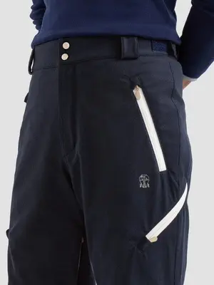 Brunello Cucinelli Bonded Wool Flannel Mountain Trousers With Thermore Padding
