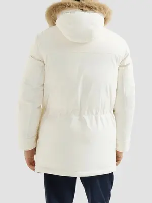 Brunello Cucinelli Stretch Bonded Nylon Parka Jacket With Thermore Padding