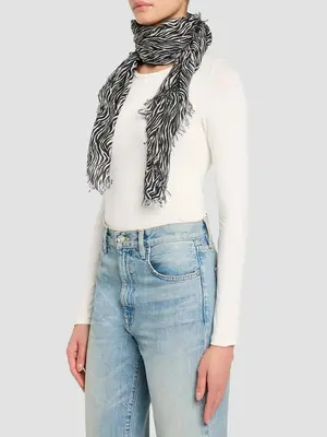 Isabel Marant Étoile Alecia Wool Square Scarf
