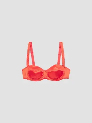 Dolce & Gabbana Maiolica Arancione Semi-pad Bra