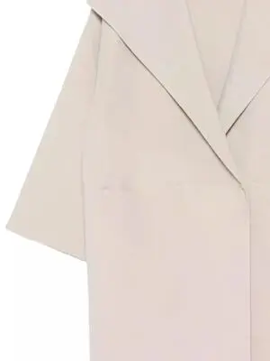 HEVO Oversized-lapel Wool Coat