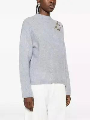 FORTE_FORTE Bead-embellished Sweater