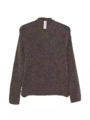 PRIVATE 0204 Bouclé-knit Sweater - Grey