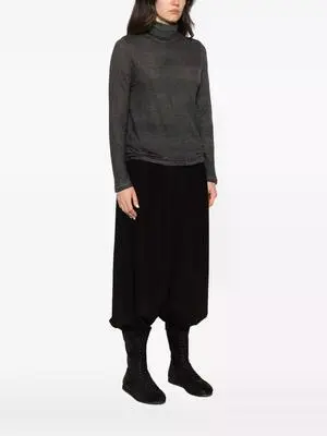 UNIVERSEL Striped High-neck T-shirt