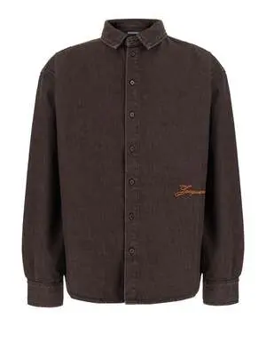 Jacquemus The Chemise Simon Mini Fabric Shirt For