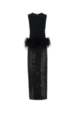 TALLER MARMO Sleek Cady Notte Long Dress