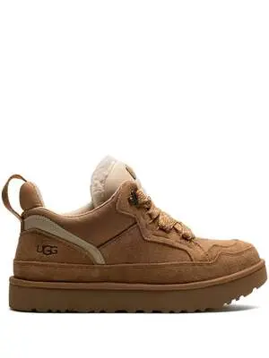 UGG Recycled Nylon Suede Mini Sneaker With Padded Collar & Plush Insole