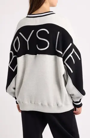 BOYS LIE Aram Hayley V-neck Sweatshirt