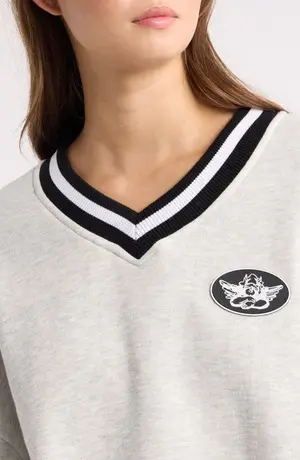 BOYS LIE Aram Hayley V-neck Sweatshirt