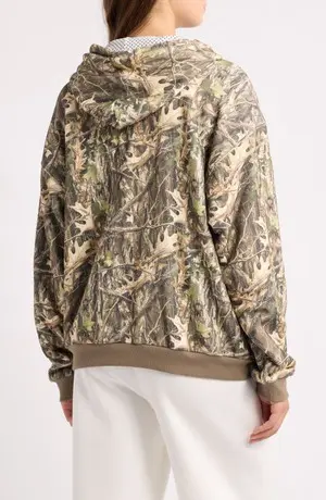 BOYS LIE Manhunt Harley Full Zip Graphic Hoodie