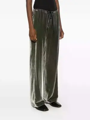 FORTE_FORTE Velvet Drawstring Trousers