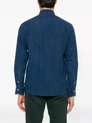 KOIKE BARCELONA Flower-patch Denim Shirt