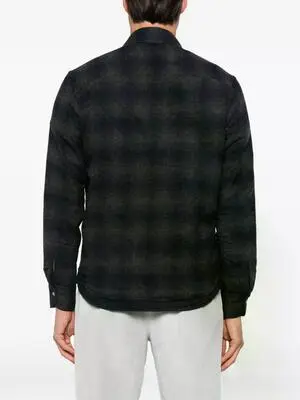 KOIKE BARCELONA Check-pattern Flap-pocket Shirt Jacket