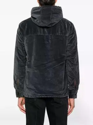 KOIKE BARCELONA Hooded Corduroy Shirt Jacket