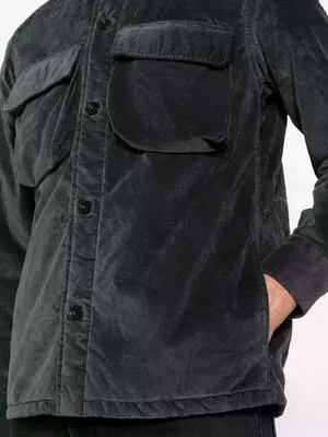 KOIKE BARCELONA Hooded Corduroy Shirt Jacket
