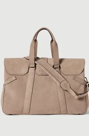 Brunello Cucinelli Textured Nubuck Bag