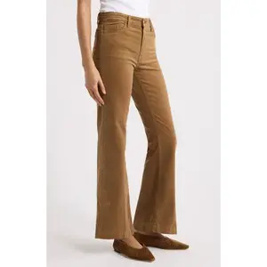 Mango Jolene Flare Corduroy Jeans - Medium Brown