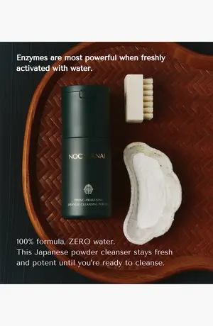 NOCTURNAL Spring Awakening Japanese Cleansing Powder