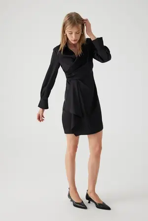 EXQUISE Ariadne Mini Wrap Dress