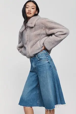 MOTHER The Whole Lot Denim Shorts - Playback