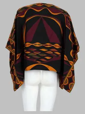 Emilio Pucci Blusa Con Stampa Labirinto