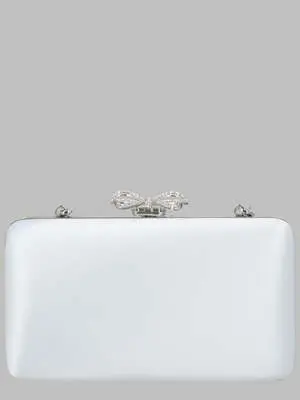 SELF-PORTRAIT Clutch In Raso Con Fiocco