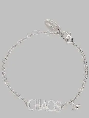 VIVIENNE WESTWOOD Bracciale Chaos - Silver