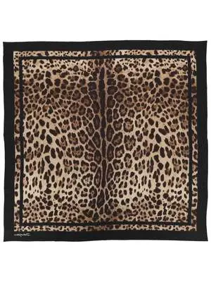Dolce & Gabbana Foulard In Seta - Multicolor