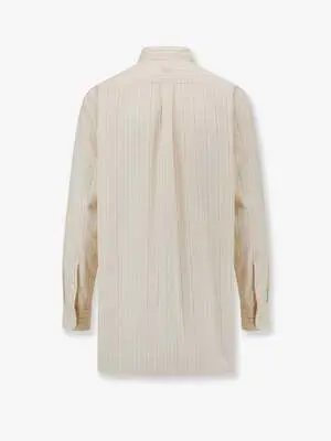 Dries Van Noten Viscose Blend Shirt With Striped Pattern