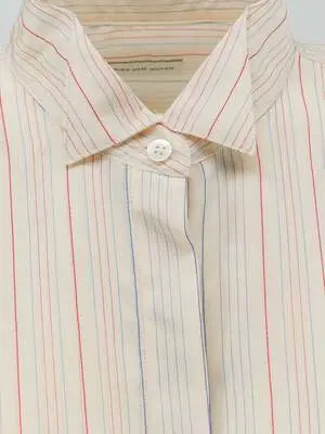 Dries Van Noten Viscose Blend Shirt With Striped Pattern