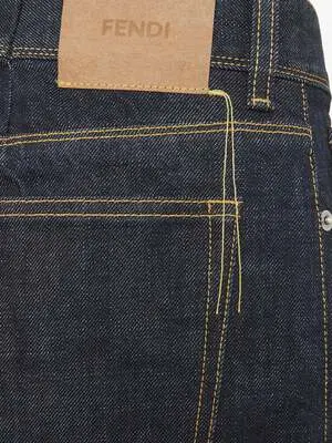Fendi Selvedge Slim Five Pockets Jeans - Multicolor