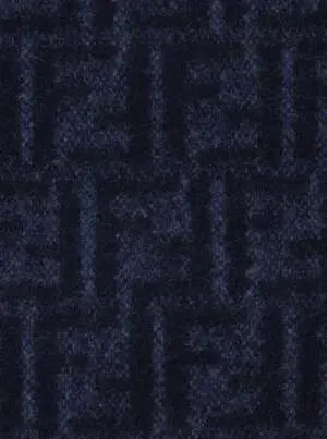 Fendi Ff Wool Con Frange