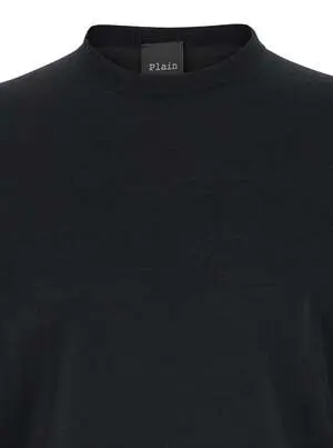 LEPLAIN Crew Neck Sweater With Long Sleeves And Ribbed Finishes In Wool For