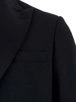 LEPLAIN Single-breasted Suit With Peak Revers In Fabric And Long Sleeve Jacket For
