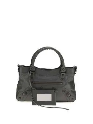 Balenciaga City First Shoulder Bag - Gray