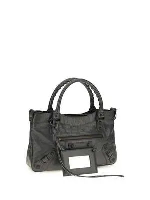 Balenciaga City First Shoulder Bag - Gray