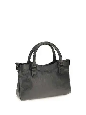Balenciaga City First Shoulder Bag - Gray