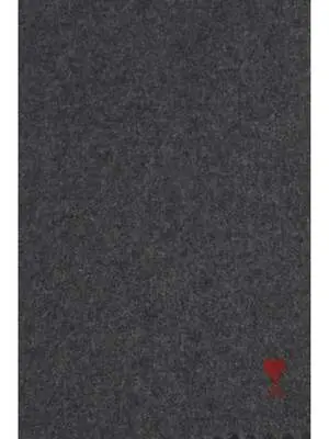AMI Paris Quota De Coeur Wool Scarf
